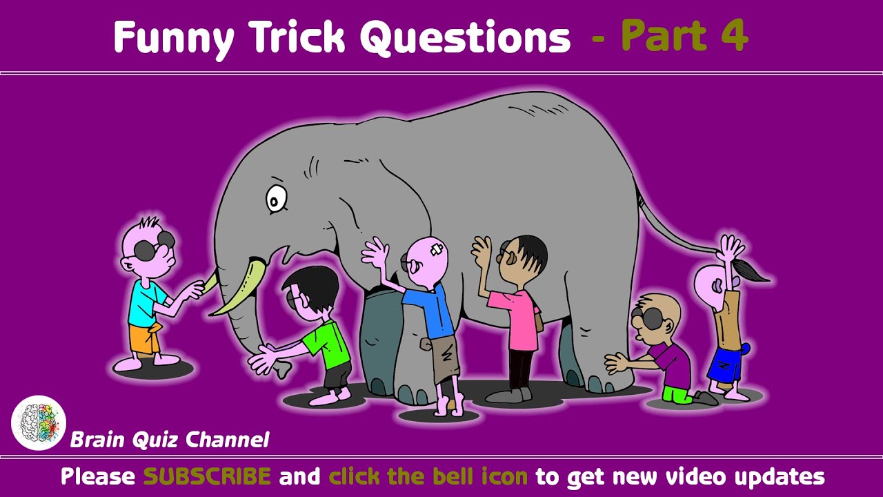 Funny Trick Questions - Part 4 - YouTube