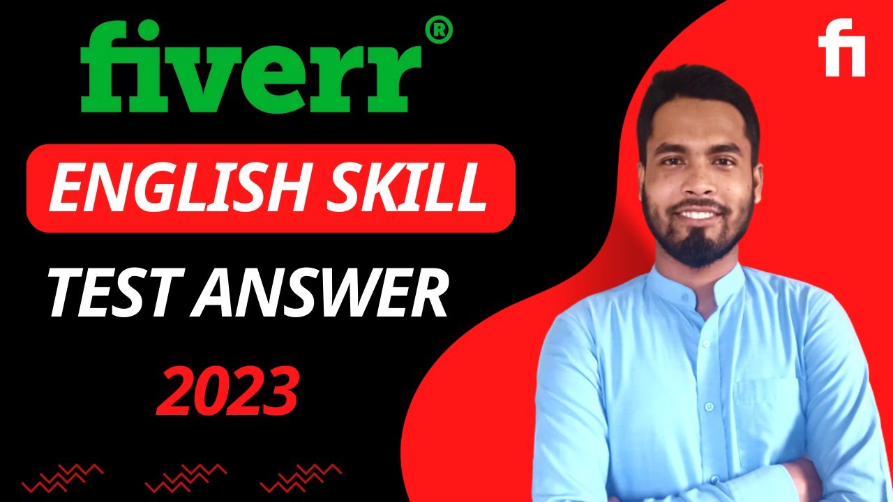How to Pass Fiverr English Skill Test 2023 | Fiverr English Skill Test ...