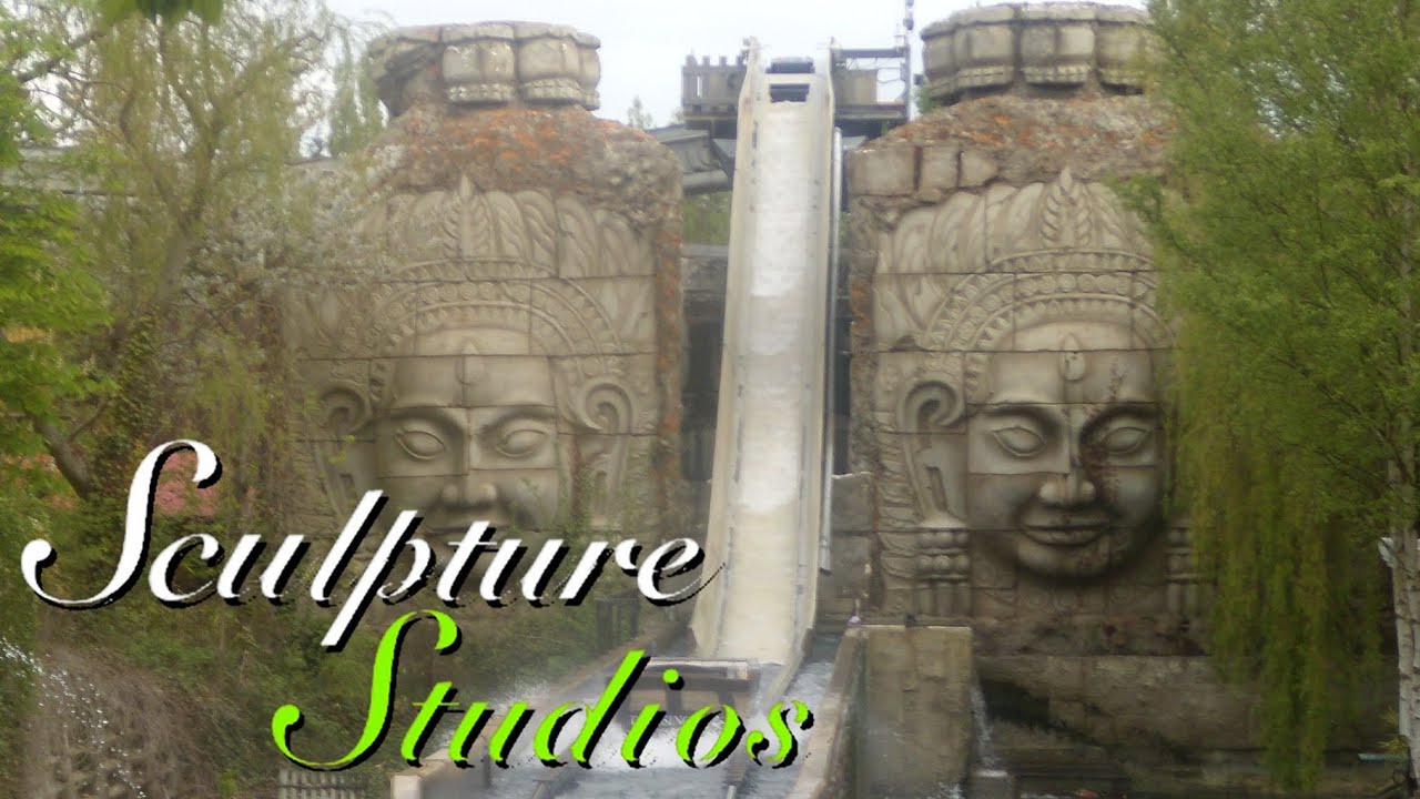 Chessington Stone Buddha Faces by Sculpture Studios - YouTube