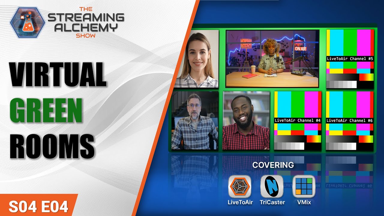 Creating A Virtual Green Room on TriCaster - YouTube