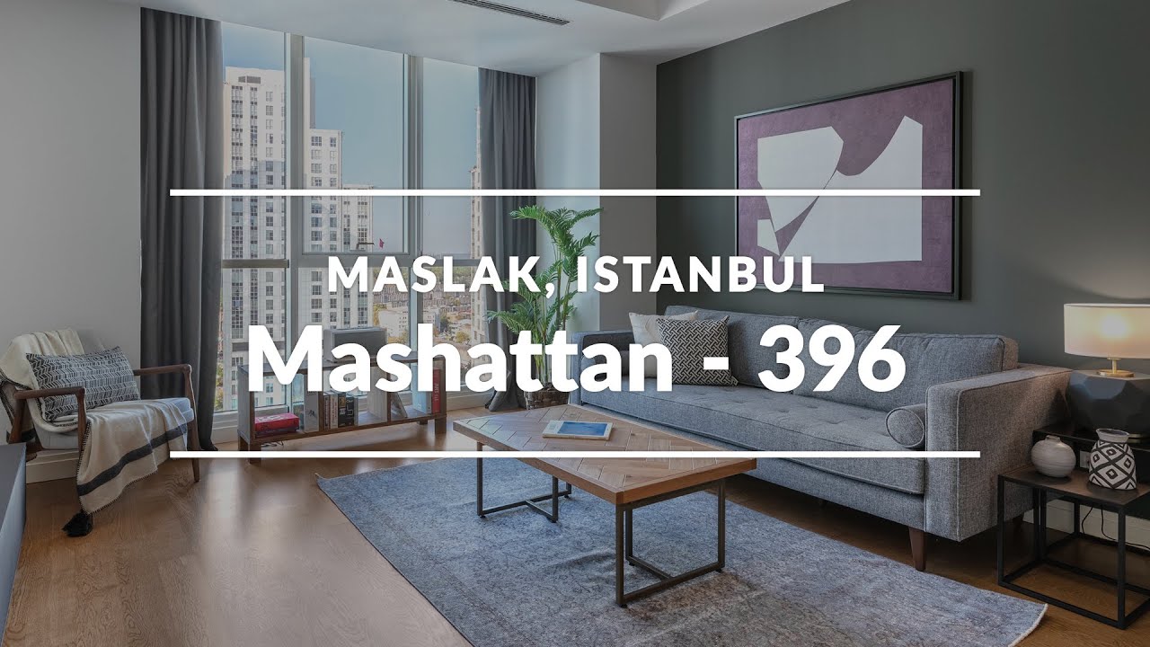 Istanbul Apartment Tour | Mashattan Furnished One-Bedroom Apartment in ...