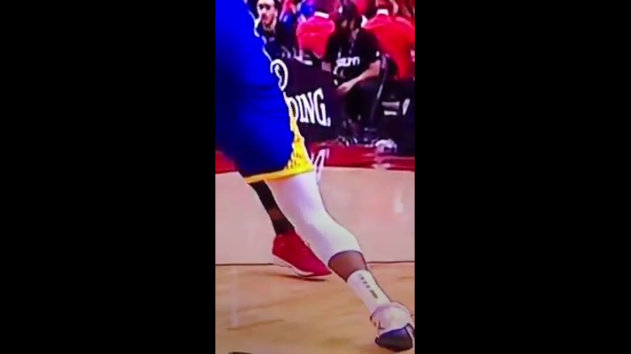 Watch Kevin durant leg something explode - YouTube