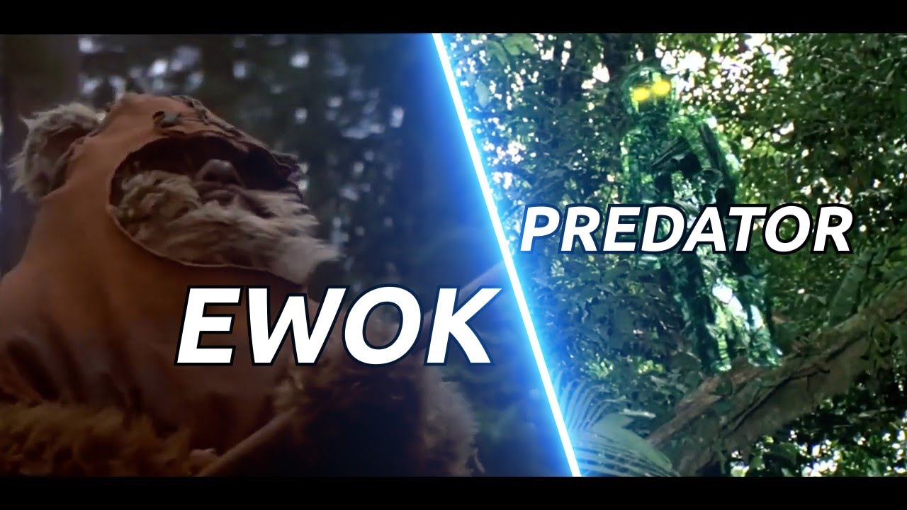Ewok meets Predator - YouTube