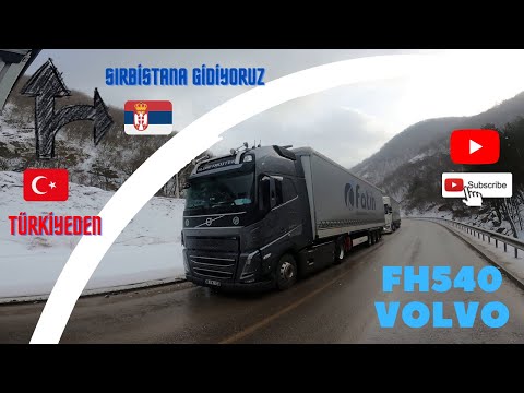 POV Driving VOLVO FH540 -Türkiyeden Sırbistana gidiyoruz-4K-ETS2 MOD