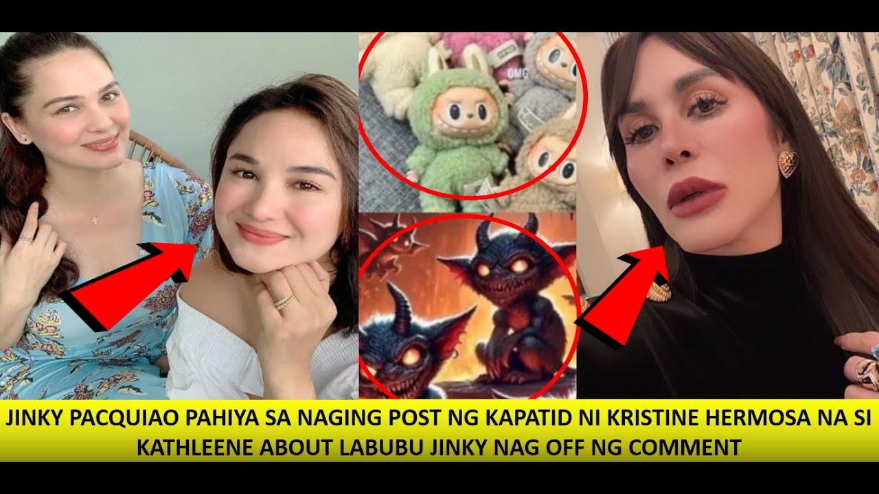 KRISTINE HERMOSA KATHLEENE MAY BWELTA SA MGA NAG COCOLLECT NG LABUBU ...