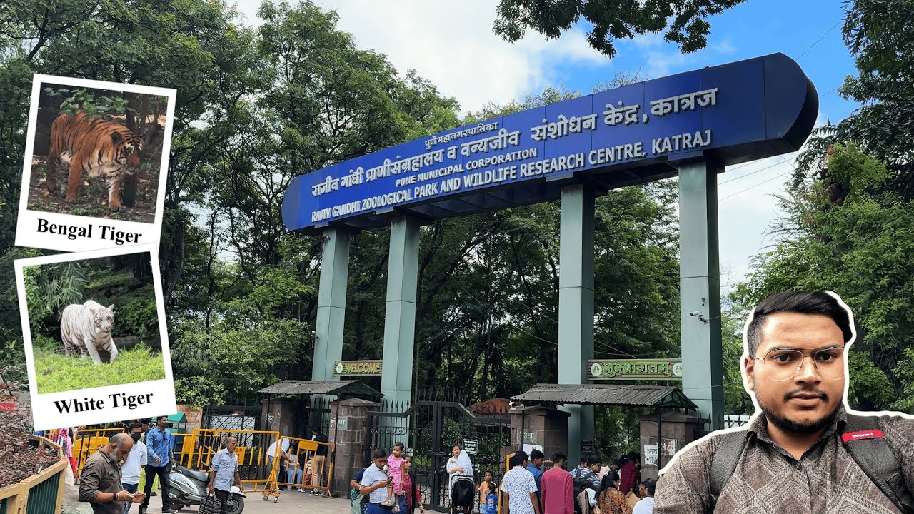Rajiv Gandhi Zoological Park Pune | Katraj Zoo | Pune Zoo Vlog 2025 ...