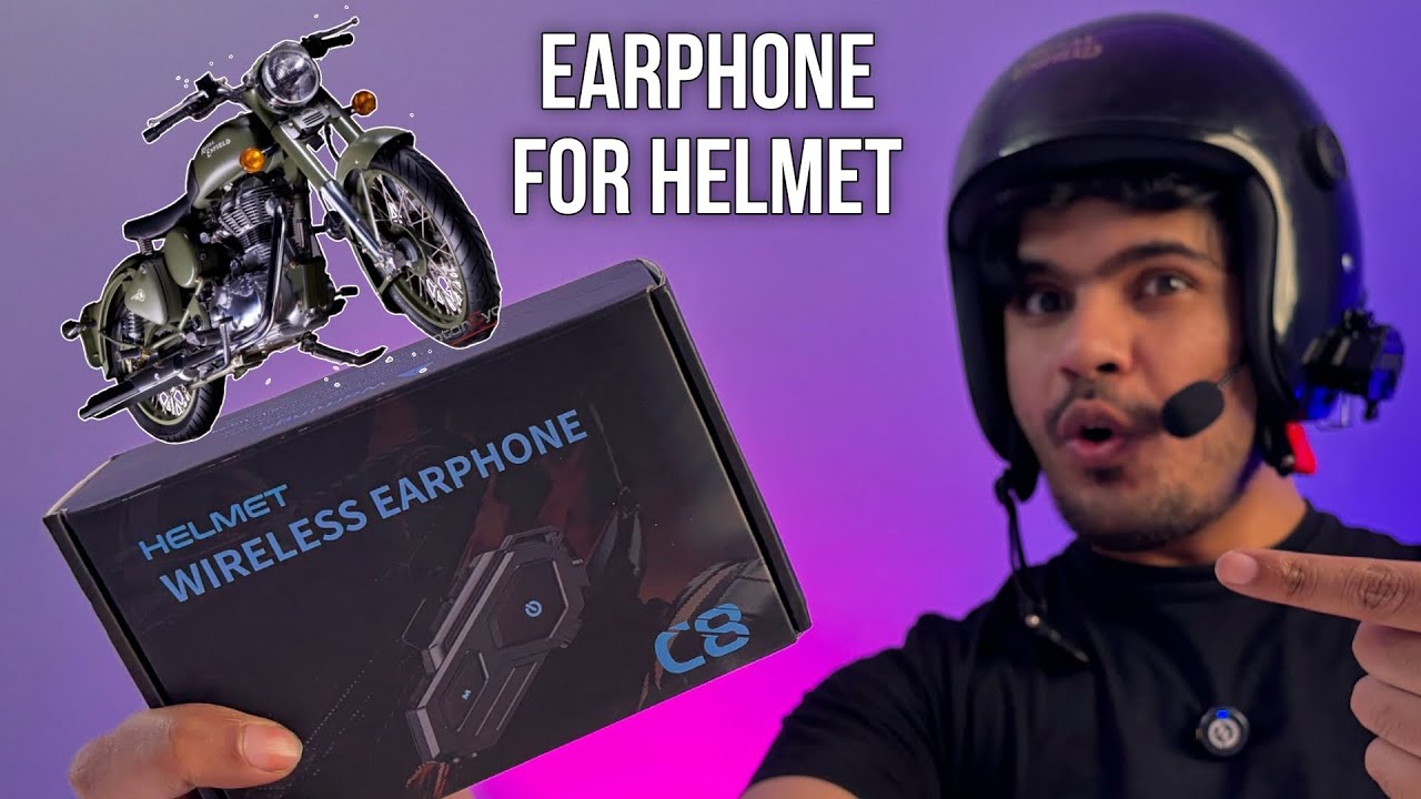 Wireless Bluetooth Earbuds For Helmet Bike Ride | HELMET WIRELESS ...