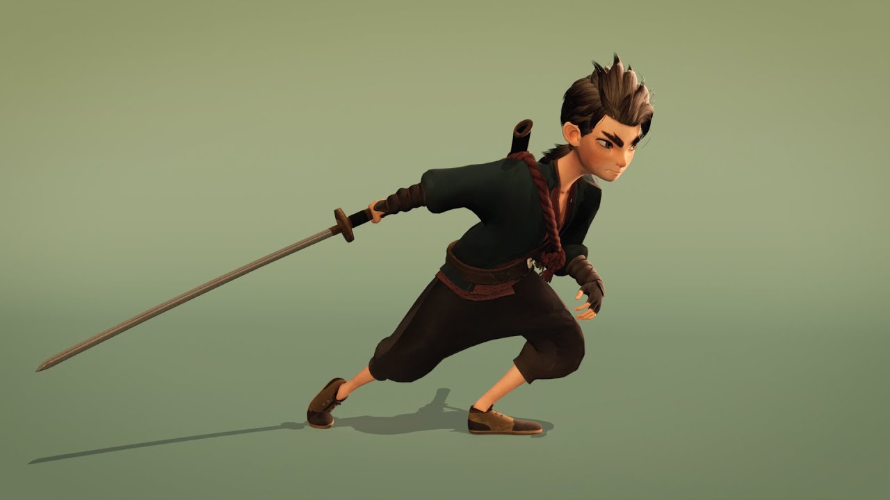 Sword Practice | 3D Animation - YouTube