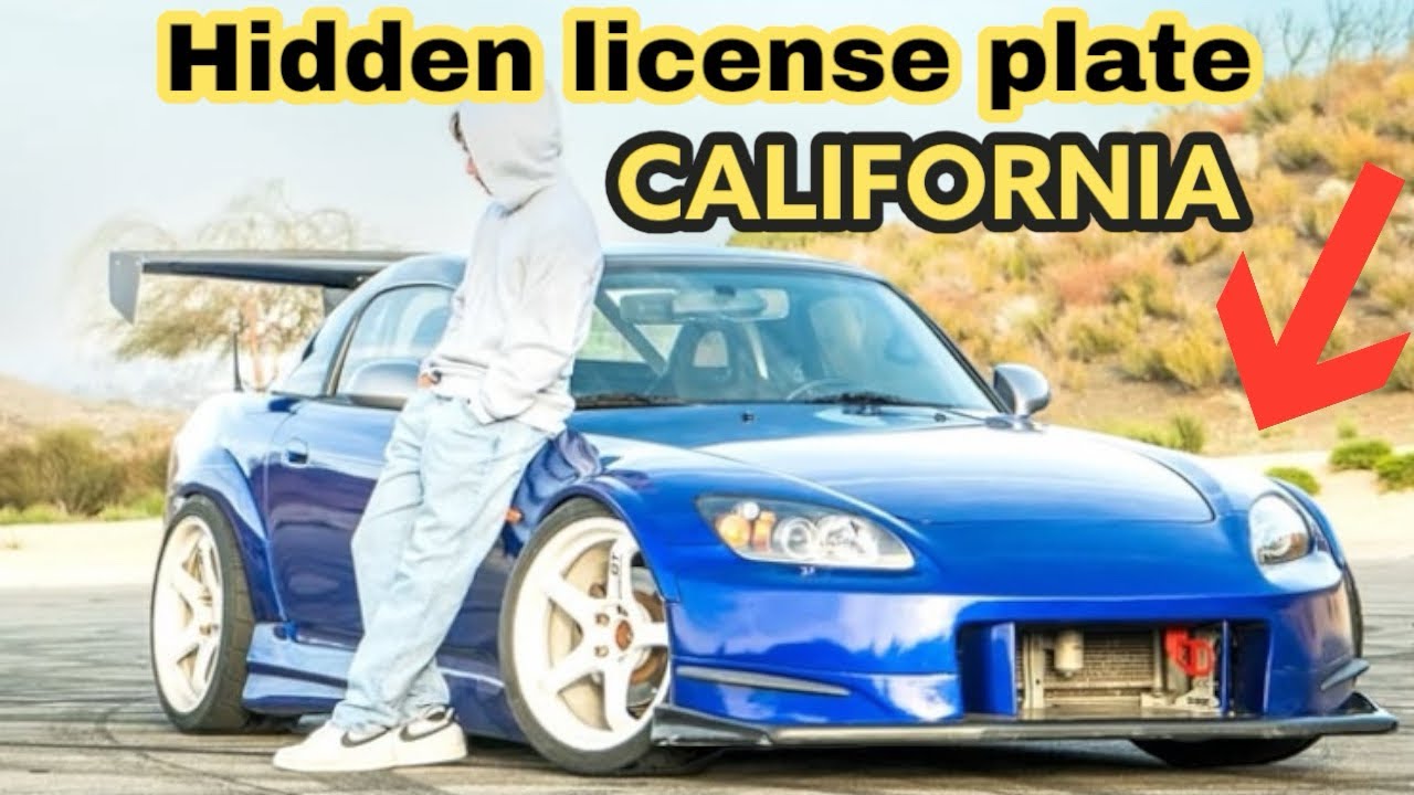 Retractable license plate! NO MORE TICKETS. - YouTube