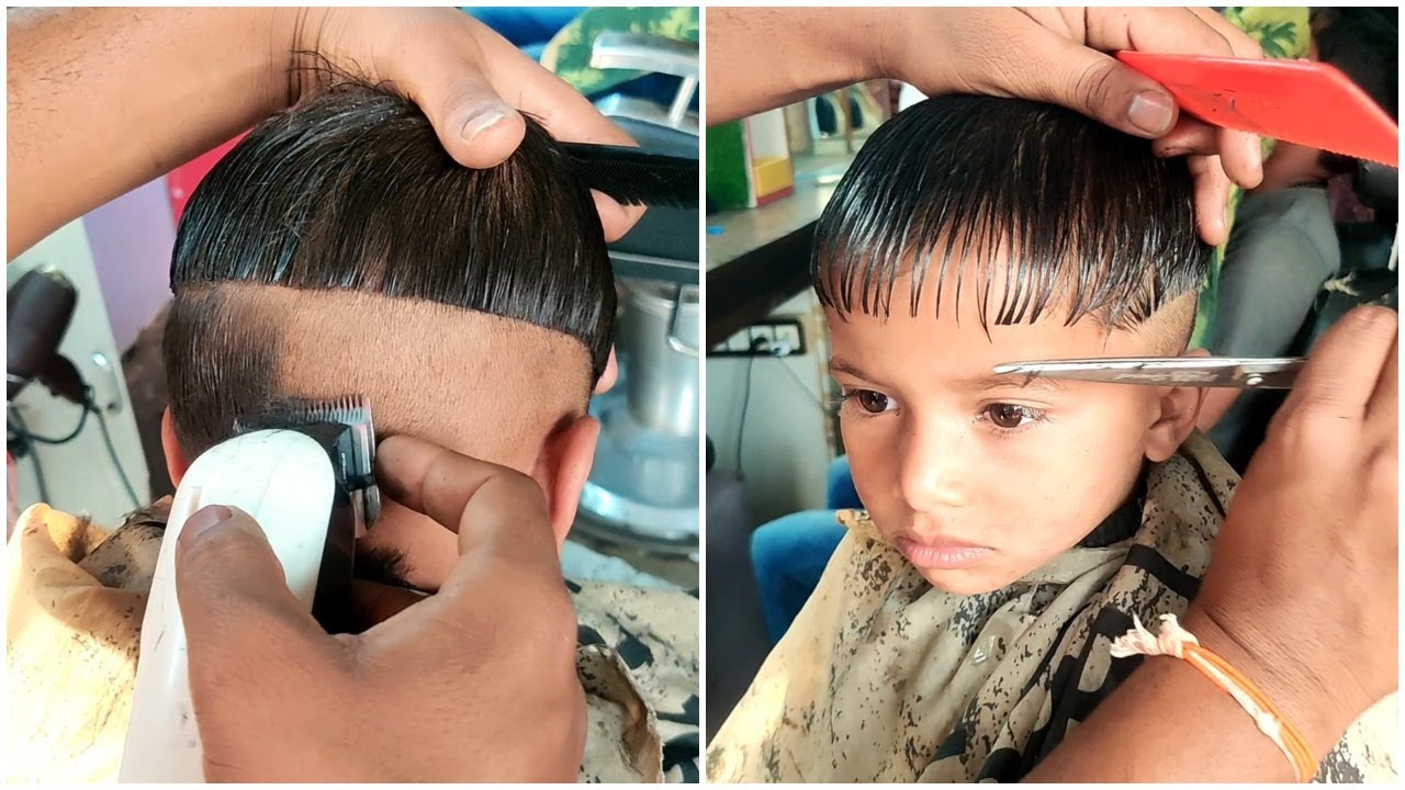 Tapeli Cut Hairstyle for Simple Kids Haircut Tutorial - YouTube