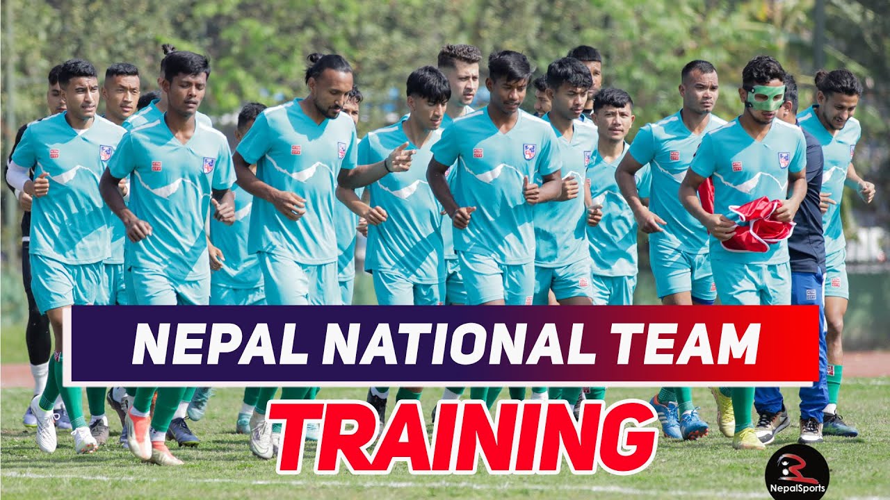 Nepal national Team Training at Nepal Army Headquarters ground in ...