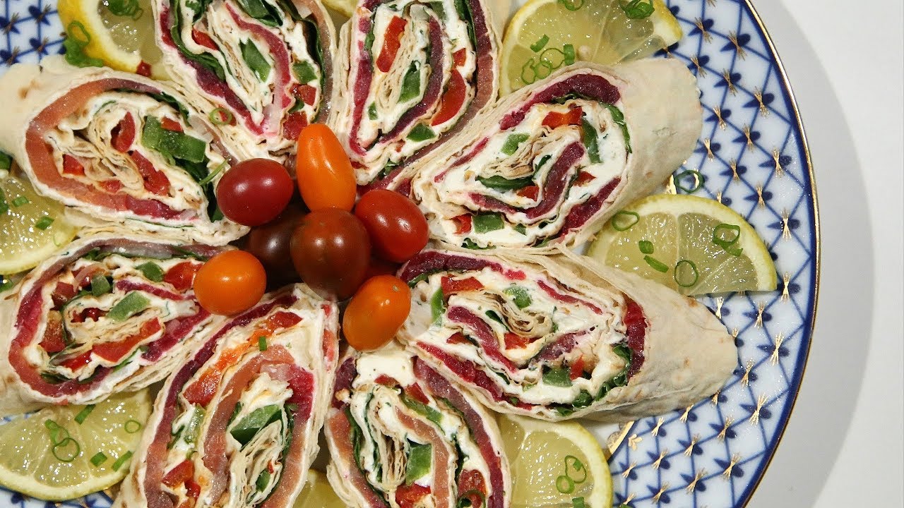 Լավաշով Ձկով Փաթաթան - Lavash Salmon Wraps Recipe - Heghineh Cooking ...