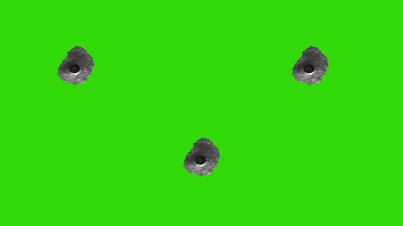 Bullet hole GREEN SCREEN{FilmStockfx} - YouTube