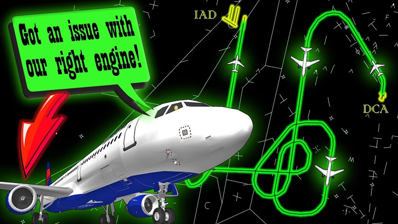 [REAL ATC] Delta A321 has ENGINE FAILURE after takeoff | Diverts to ...