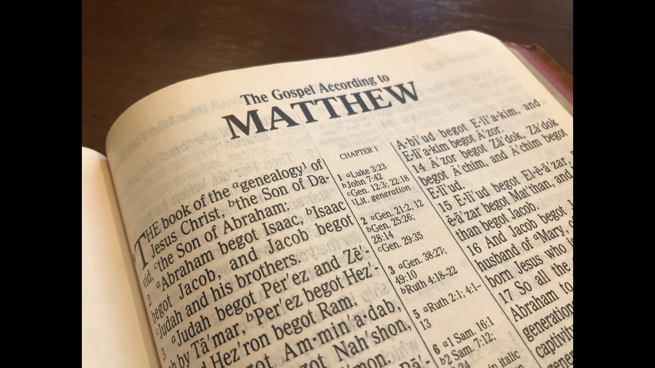 Matthew Chapter 6 - YouTube