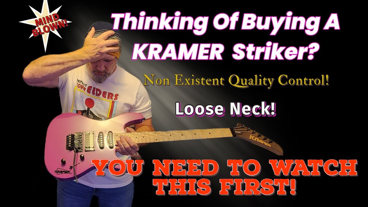 Kramer Striker Unboxing: Multiple Quality Control Issues Found - Sharp ...