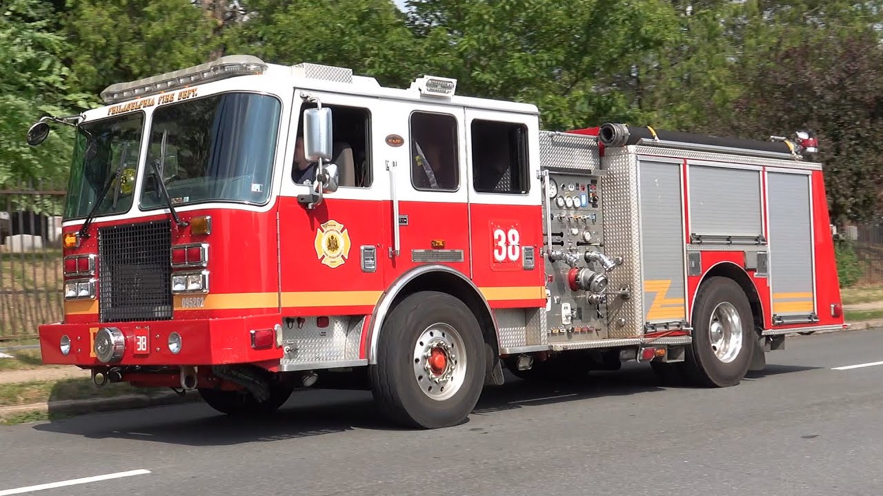 Philadelphia Fire Department Engine 38 Responding/Recalled - YouTube