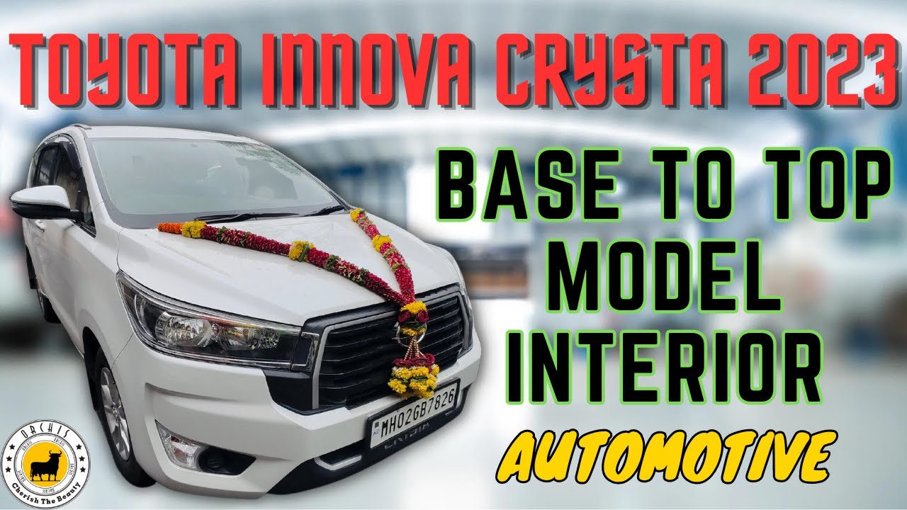 Brand New 2023 Innova Crysta Facelift Converted to Base Model To Top ...