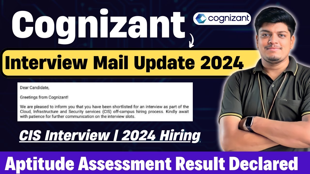 Cognizant Breaking News - Interview Mail Update | Cognizant CIS ...