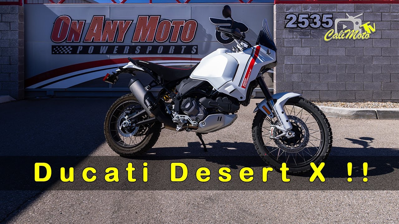 Unveiling the Secrets of the Ducati Desert X Street Review - YouTube