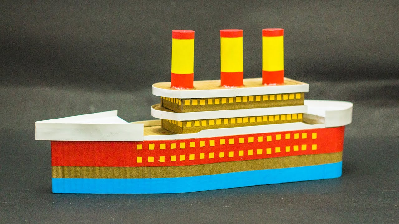 School Projects Cardboard Ship Model YouTube school-projects-cardboard-ship-model-youtube