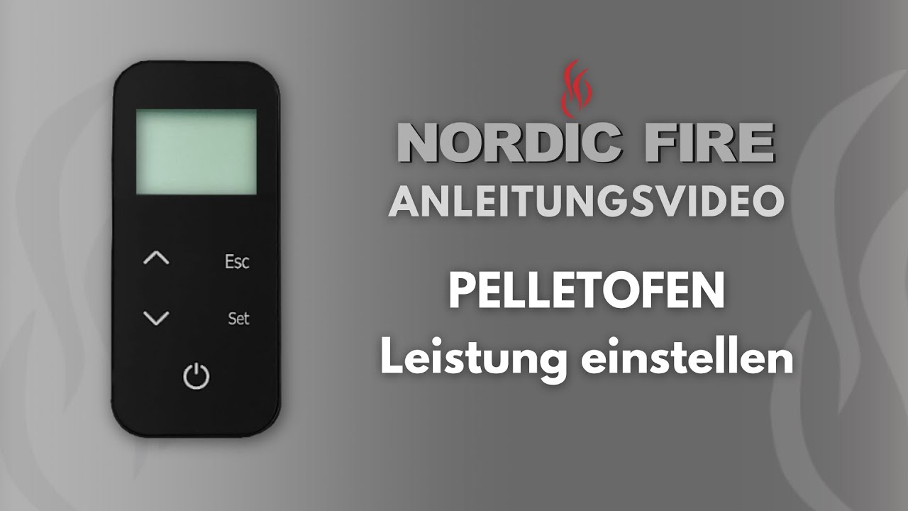 Pelletofen Richtig Einstellen