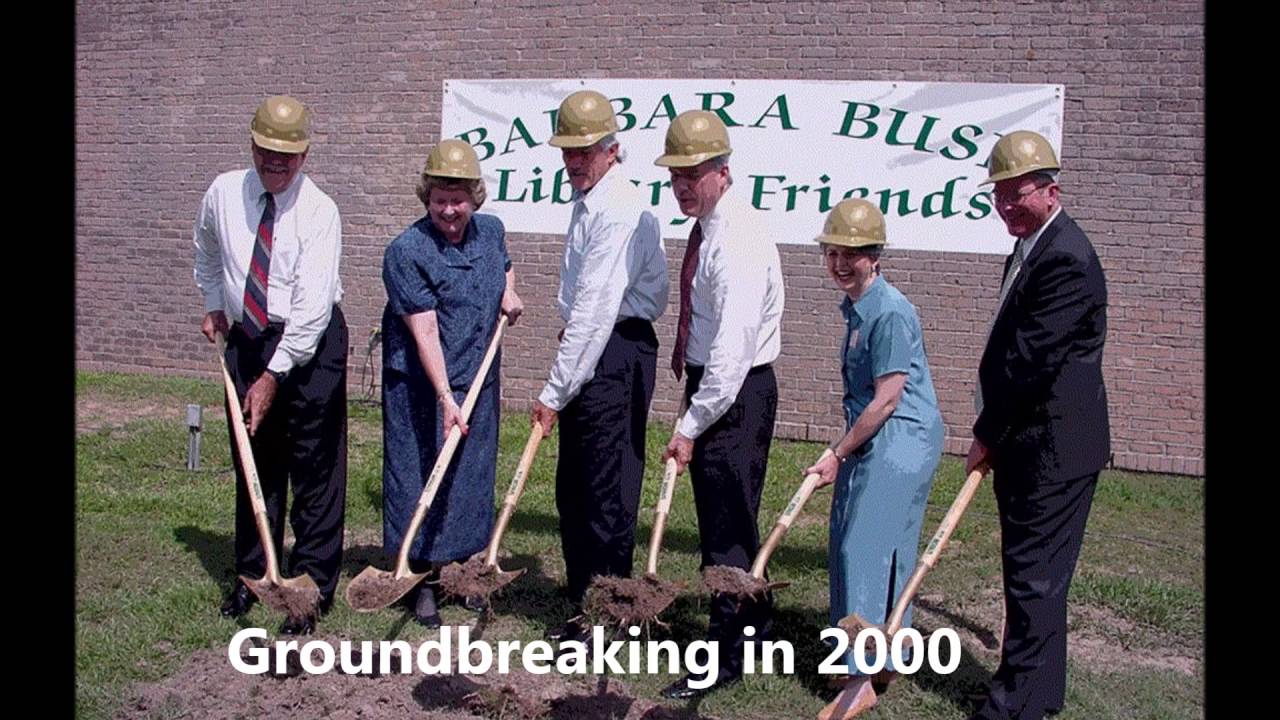 History of the Barbara Bush Branch Library - YouTube