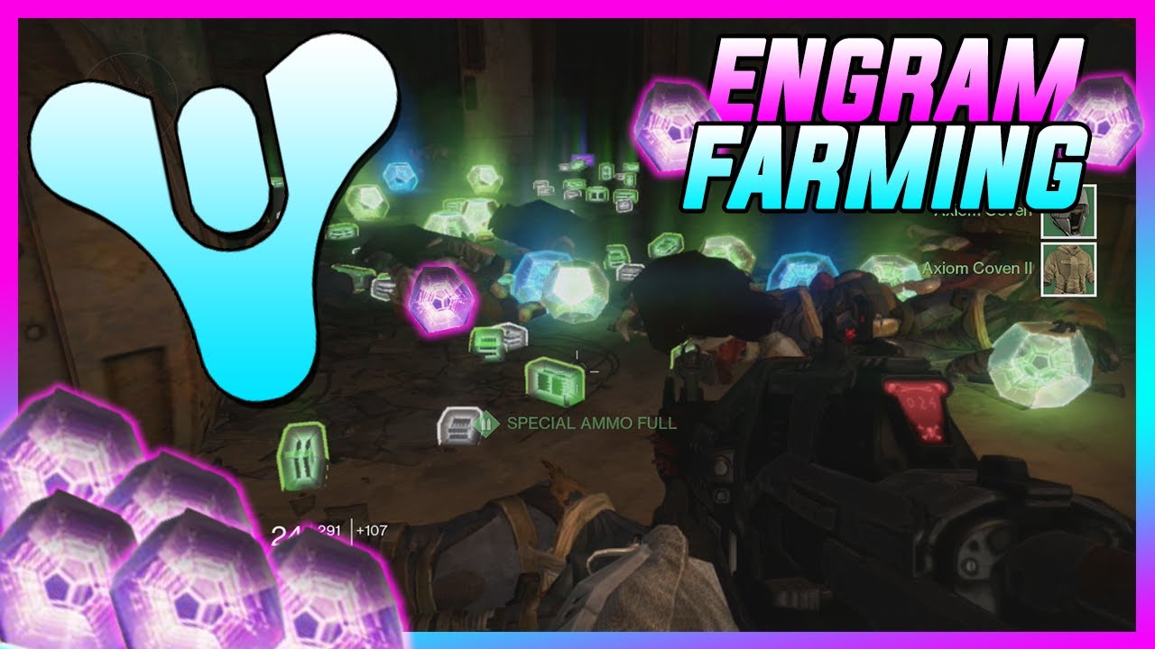 Destiny NEW BEST 2016 -Rare/Legendary Engram Farm! - YouTube