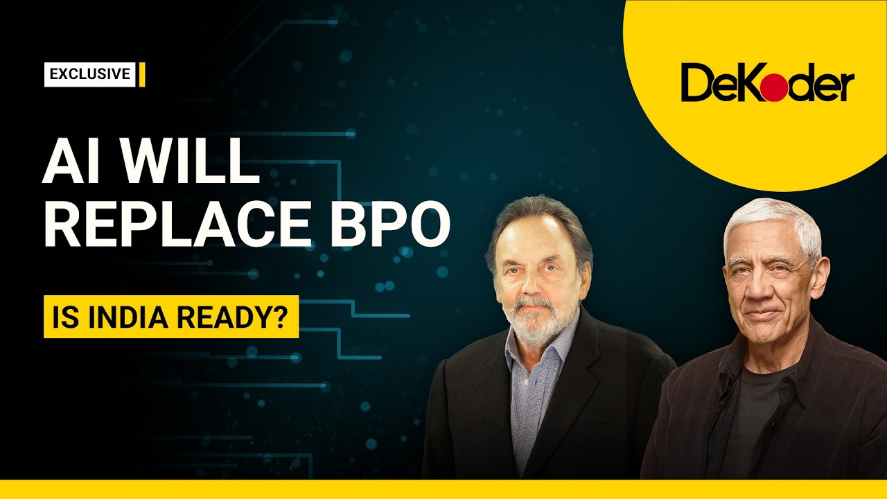 AI Will Replace BPO? Vinod Khosla on India’s Biggest Economic Shift ...