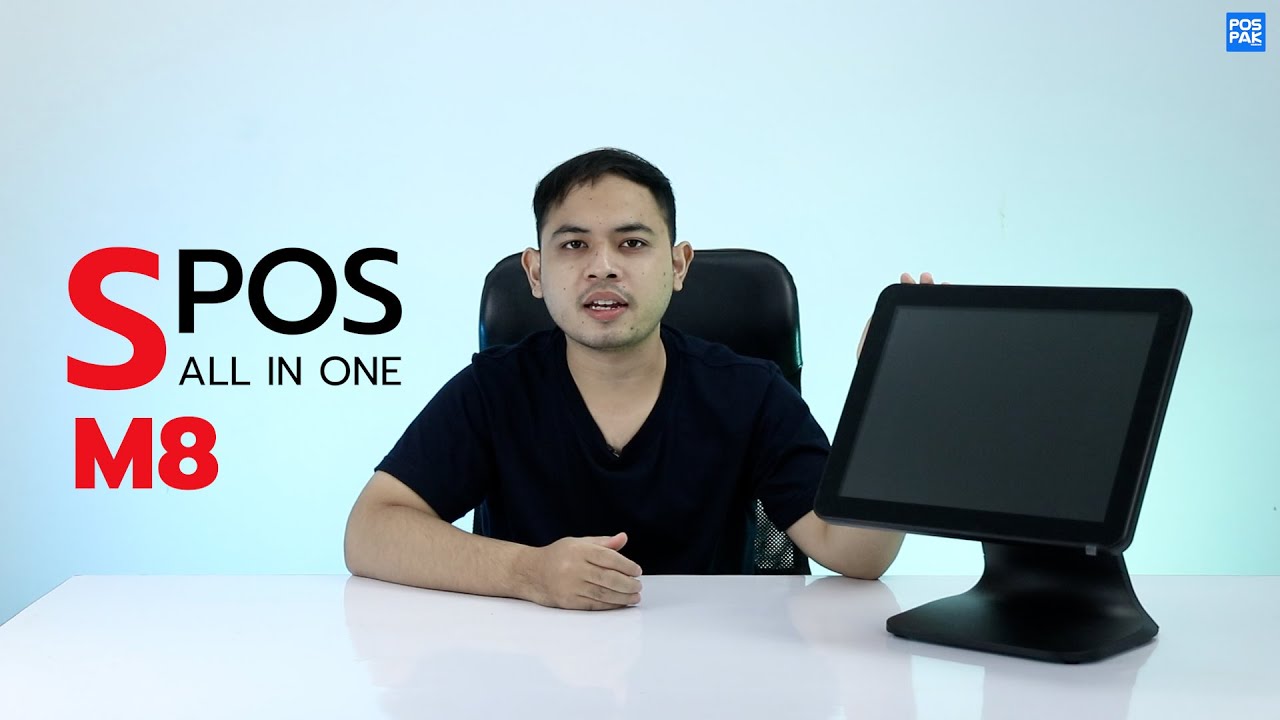 เครื่อง POS All in One ระบบ Windows SPOS M8 - YouTube