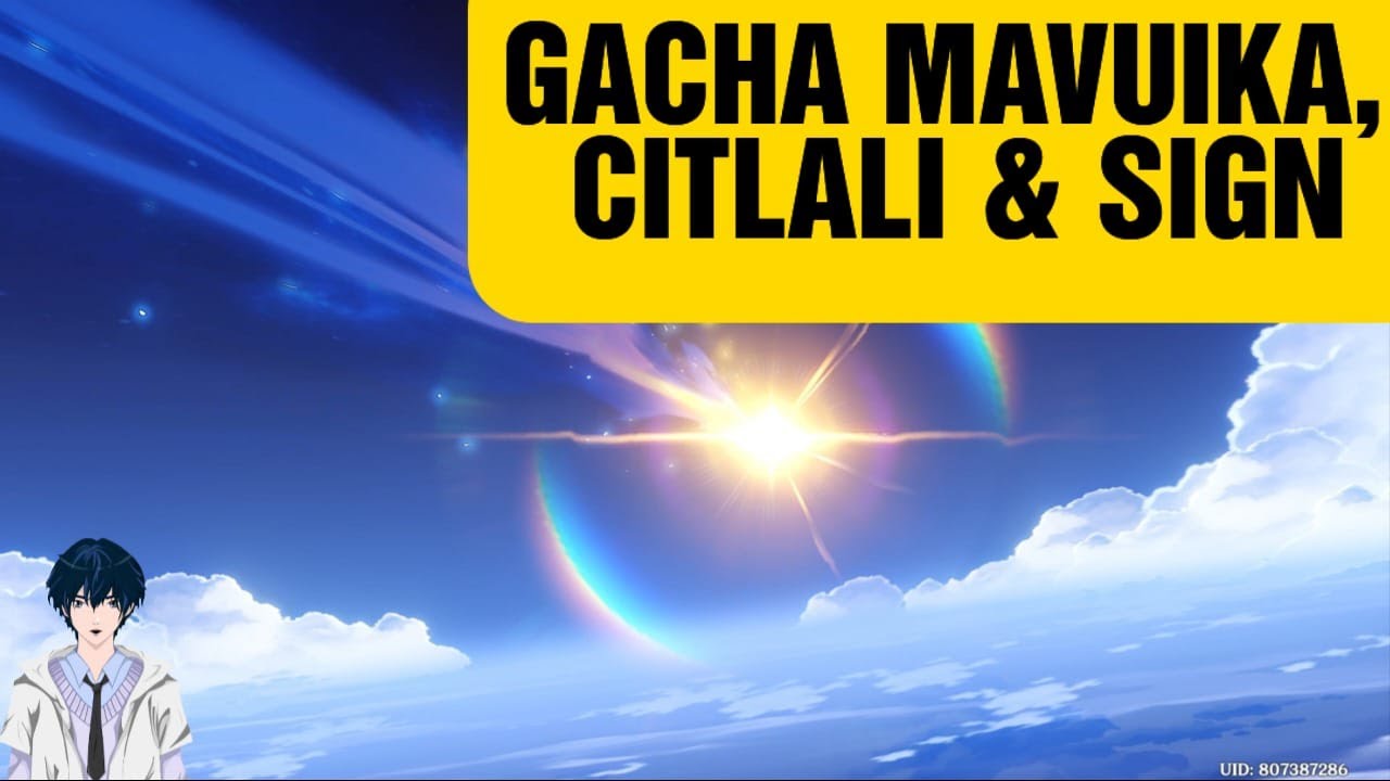 GACHA MAVUIKA, CITLALI & SIGNATURE - GENSHIN IMPACT INDONESIA - YouTube