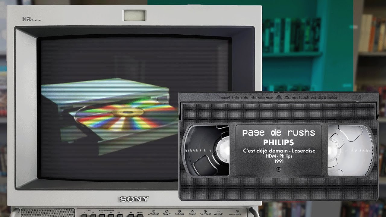 Philips - C'est déjà demain - Laserdisc & MatchLine (1991) - YouTube