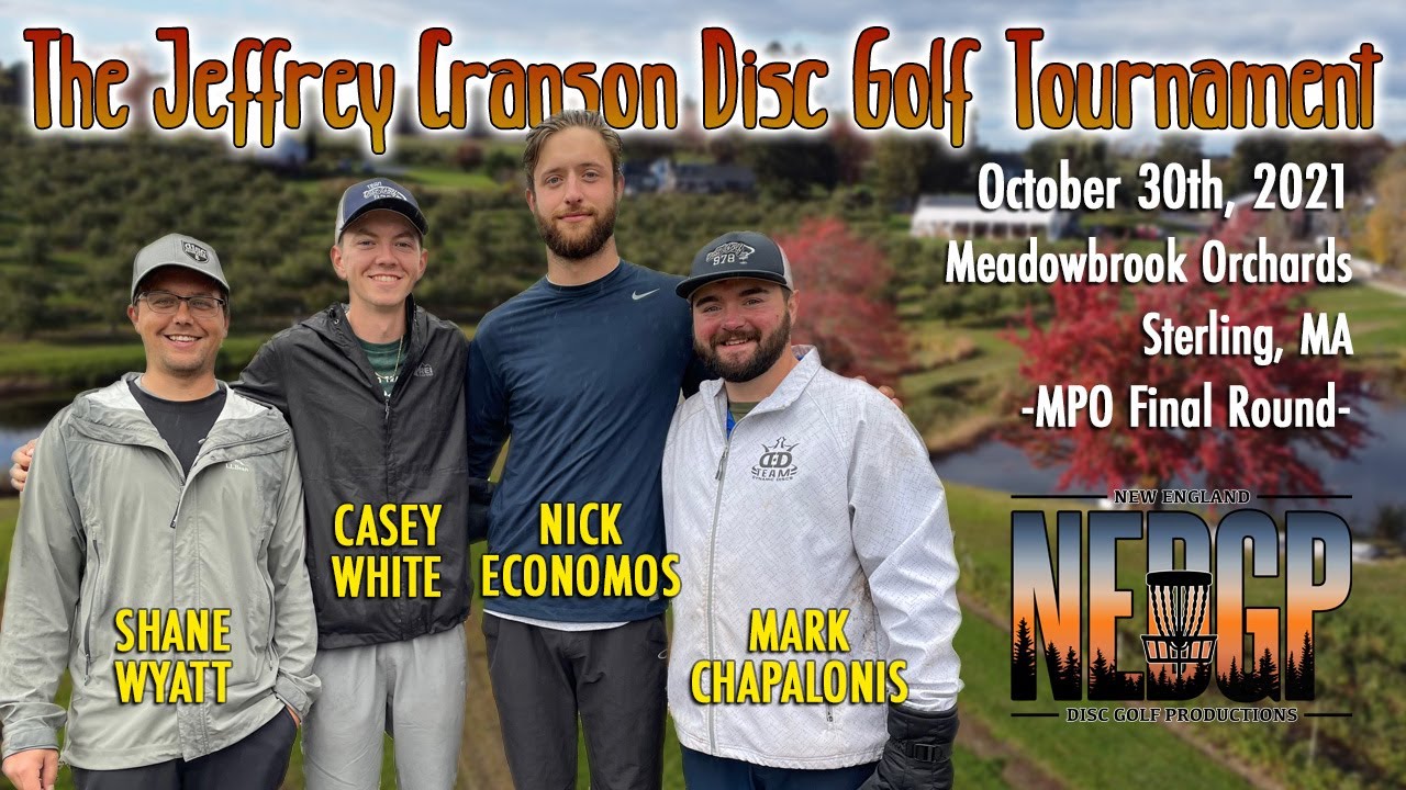 The Jeffrey Cranson Disc Golf Tournament - MPO Final Round - YouTube