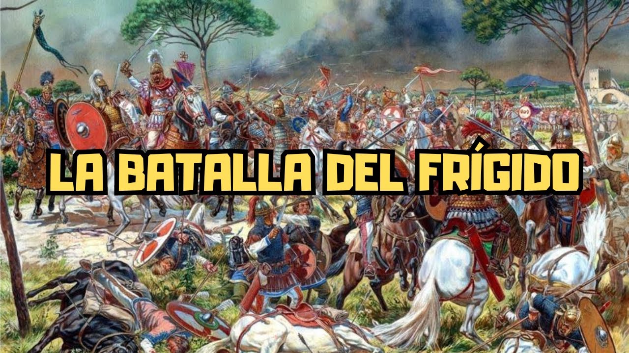 La BATALLA del RÍO FRÍGIDO - YouTube