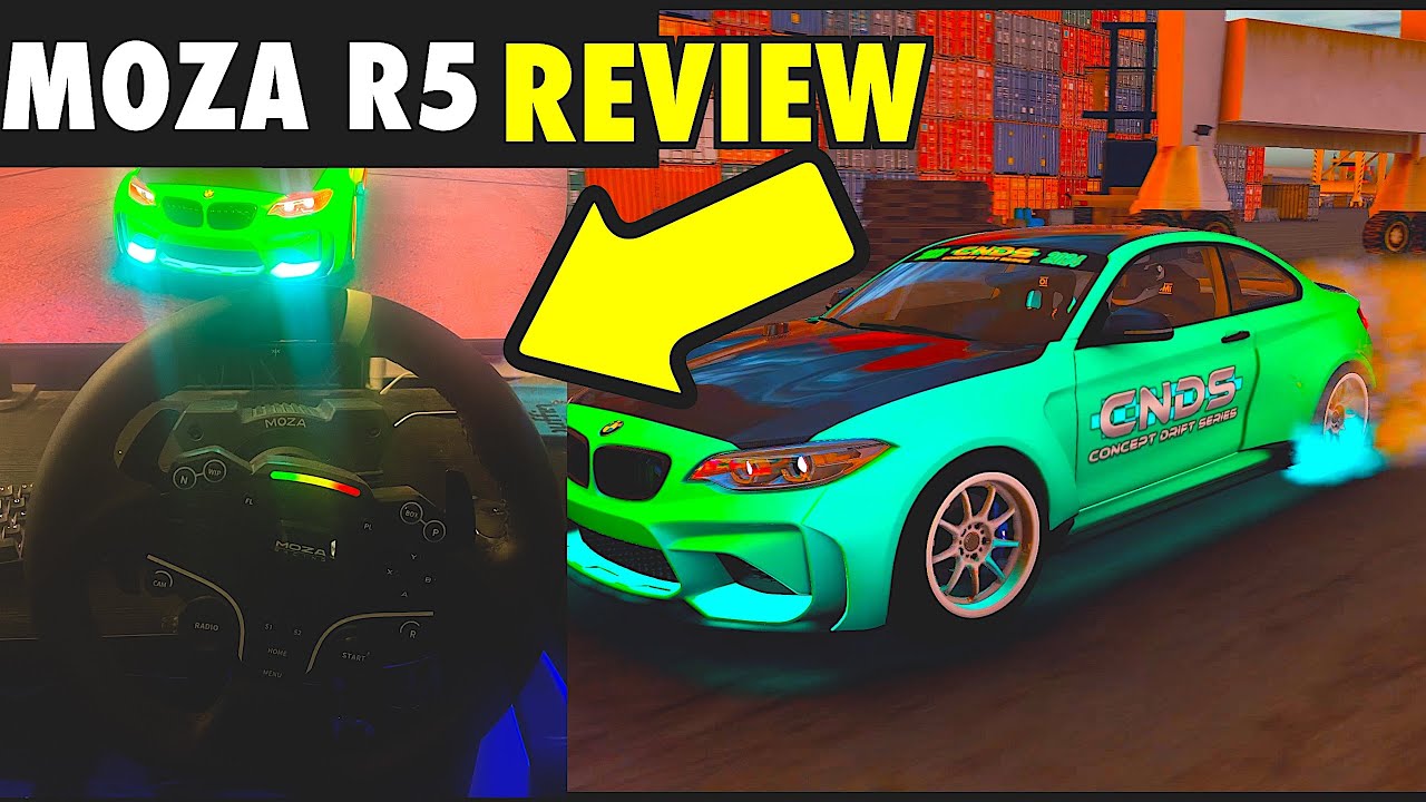 MOZA R5 Review + SETTINGS - Best Budget Sim Racing Wheel ? - YouTube