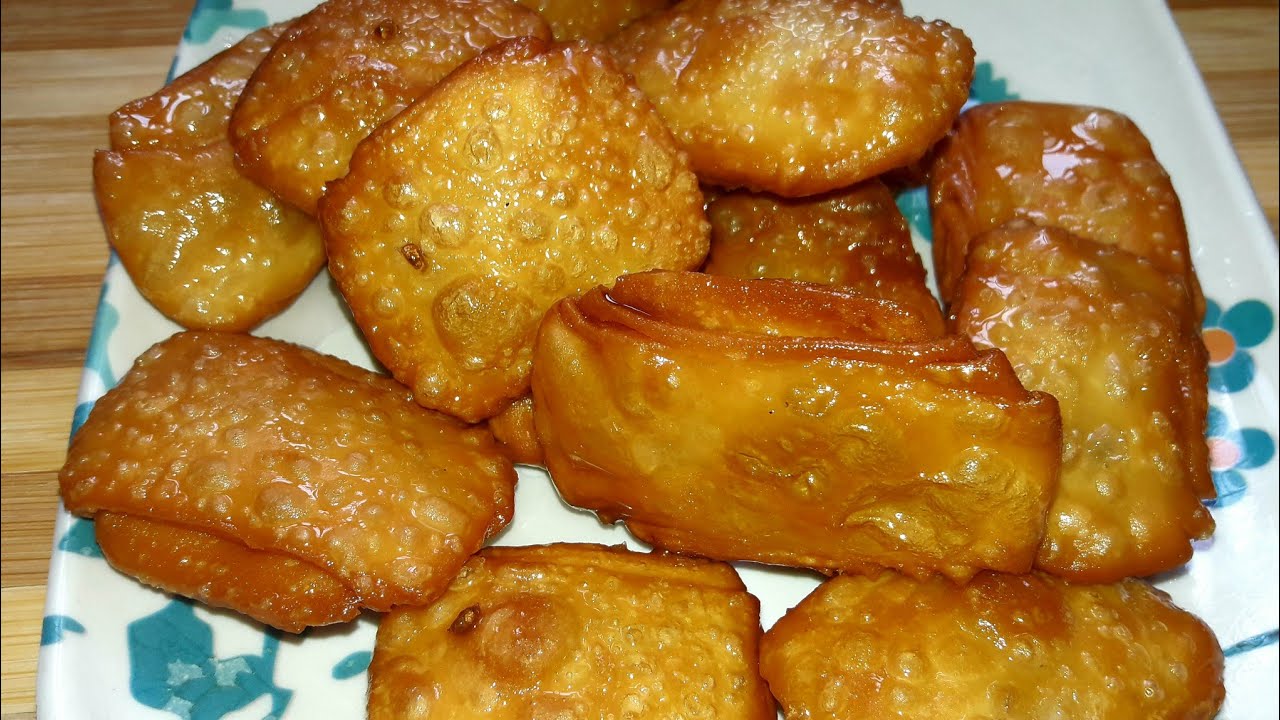 Madakku sweet / kaja sweet recipe / sadhana tamil kitchen - YouTube