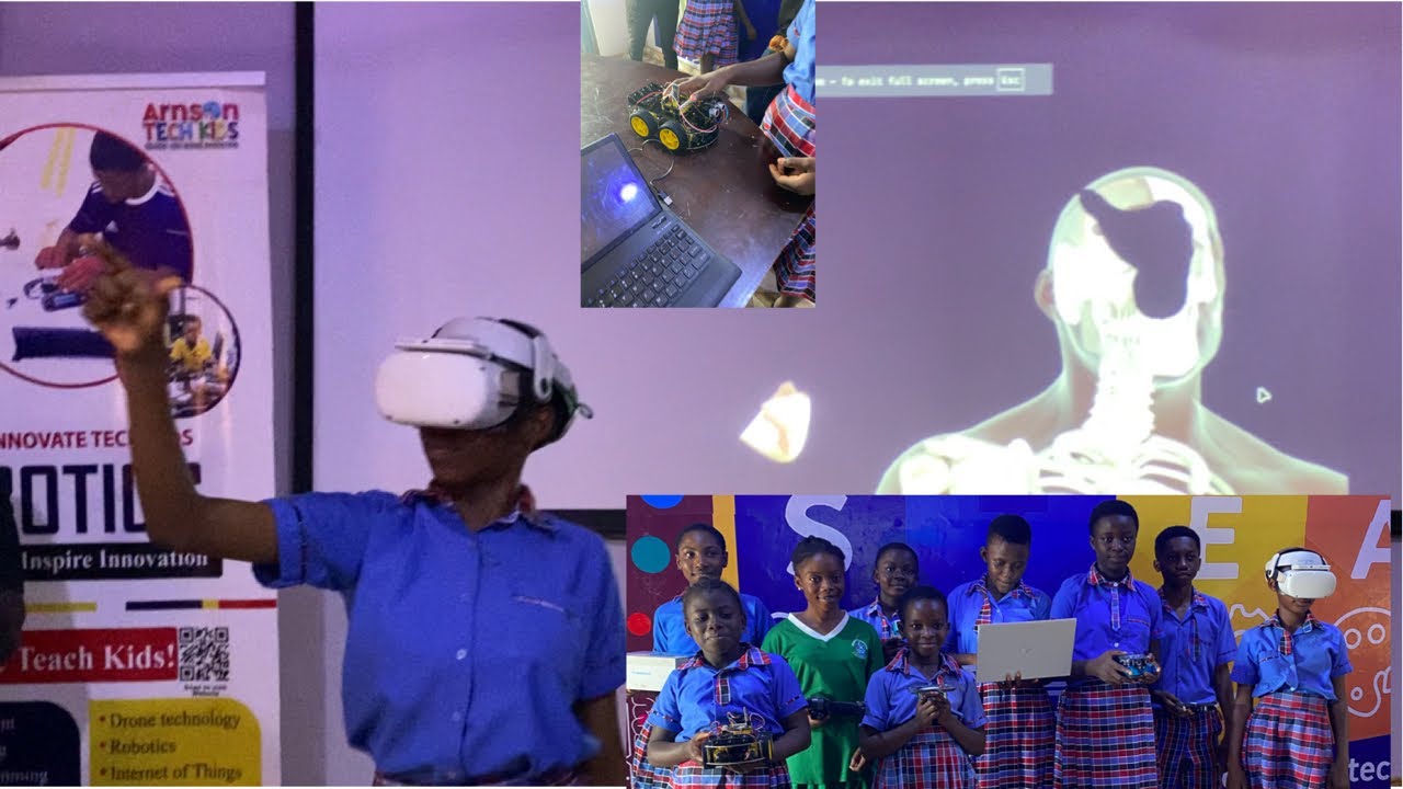 Inauguration of the New Robotic innovation center at Amazing Grace ...