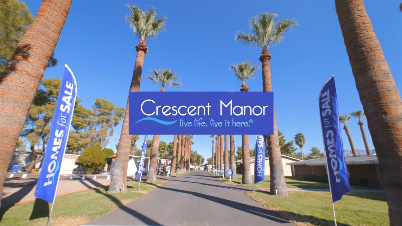 Tucson, AZ: Crescent Manor Manufactured Home Community - YouTube