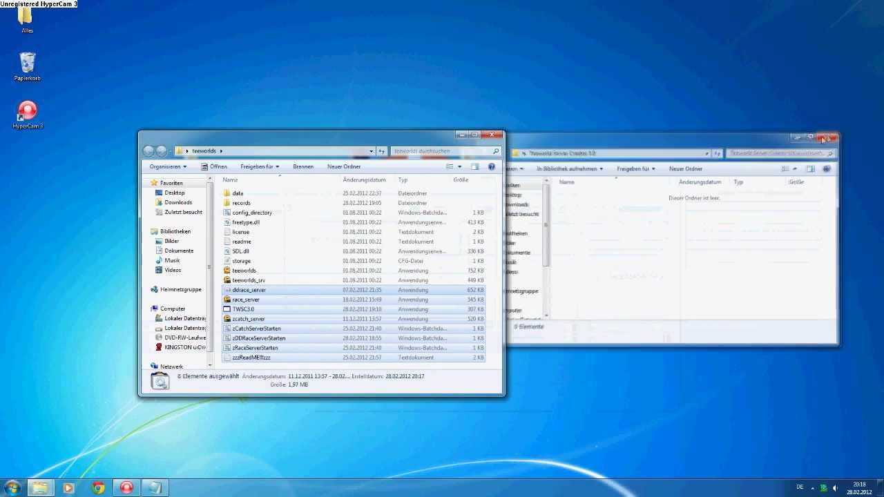 Teeworld Server Creator 0.6.1 - YouTube