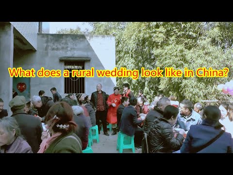 What does a rural wedding look like in China? Fan Bing takes everyone to take a look!