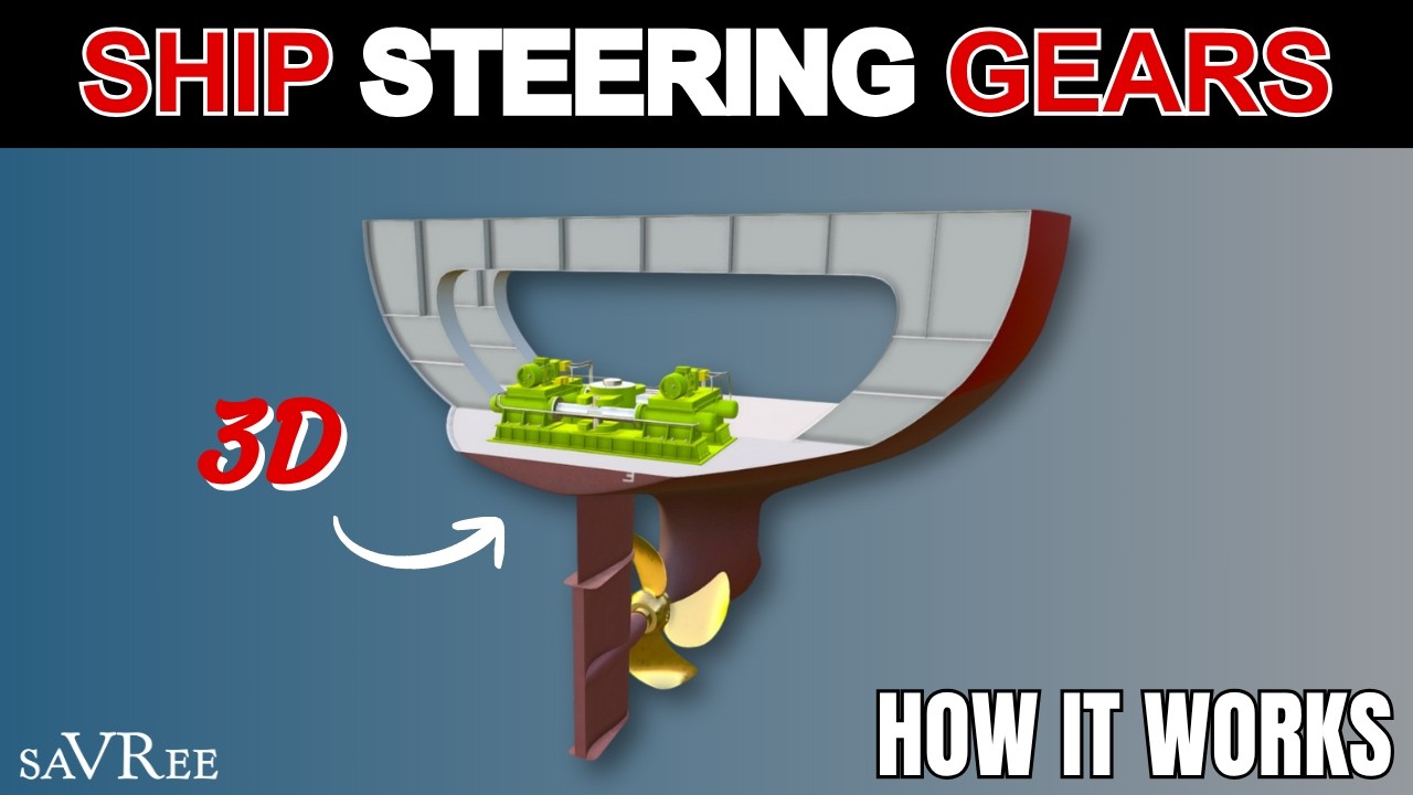 How Ship Steering Gears Work - Video Course Sample - YouTube