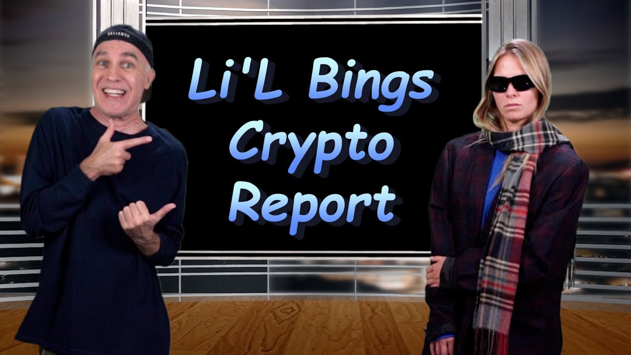 DON'T Miss This Crypto Report, w/ Li'L Bings & Model Corina! - YouTube