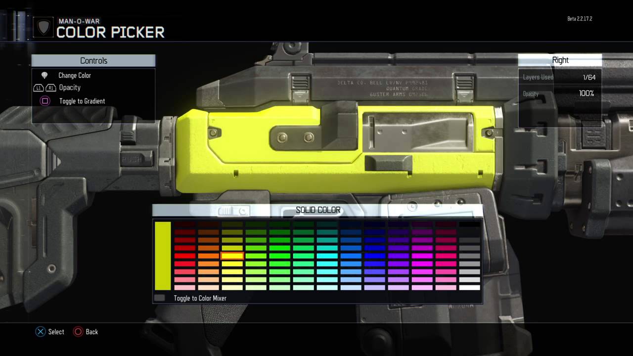 Call of Duty® Black Ops III Multiplayer Paint Shop! - YouTube