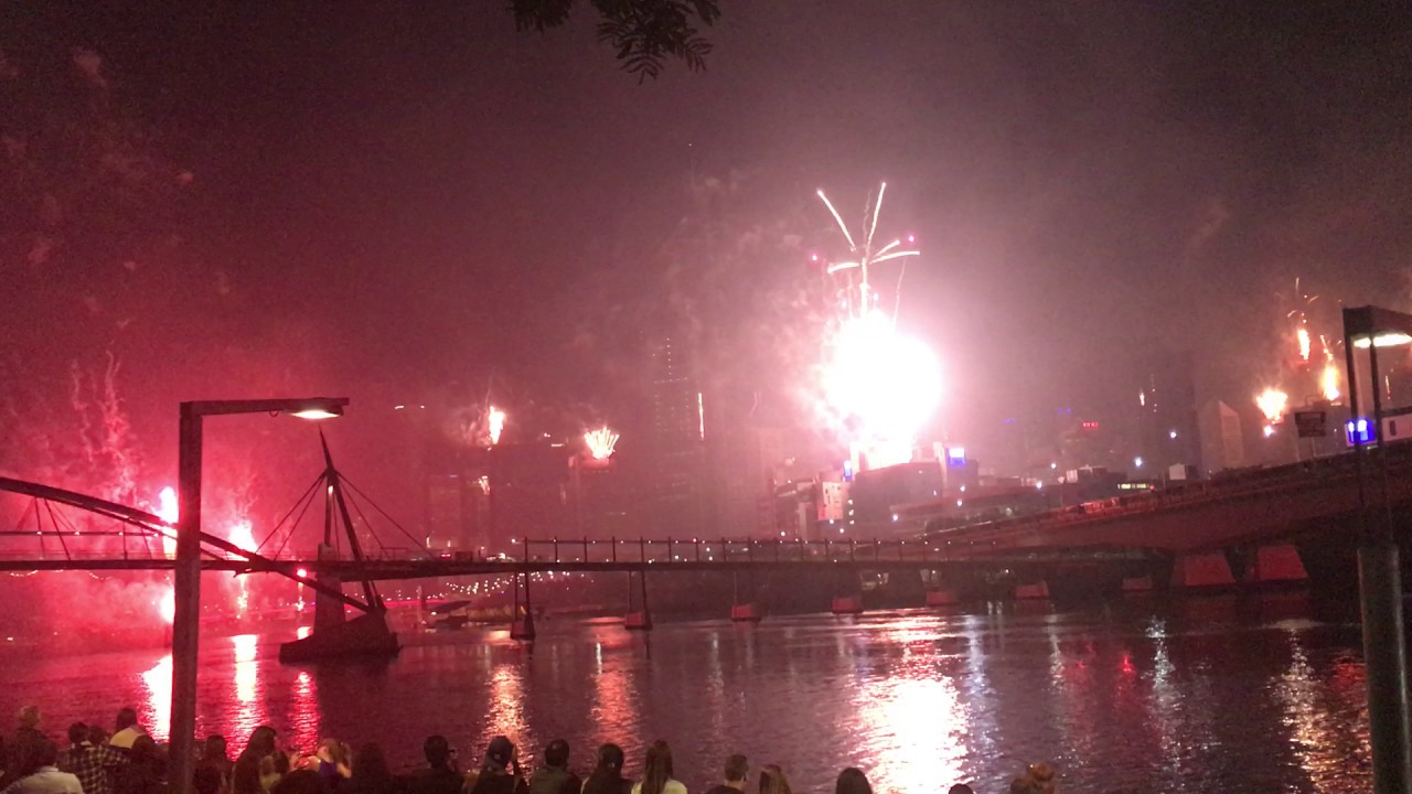 Australia firework september 2016 Brisbane - YouTube