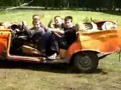 Wrecked Car Still Driving - YouTube