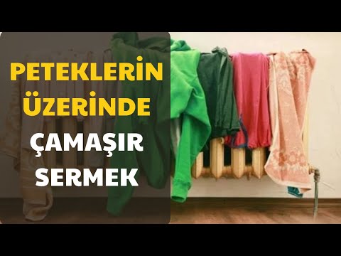 Peteklerin Üzerinde Çamaşır Sermek Bakın Nelere Neden Oluyor..