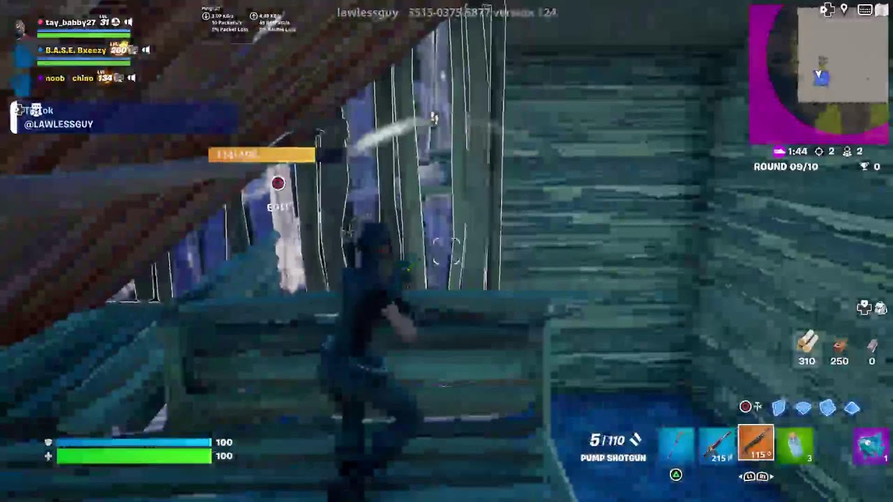 Playing fortnite with angel and the rest - YouTube