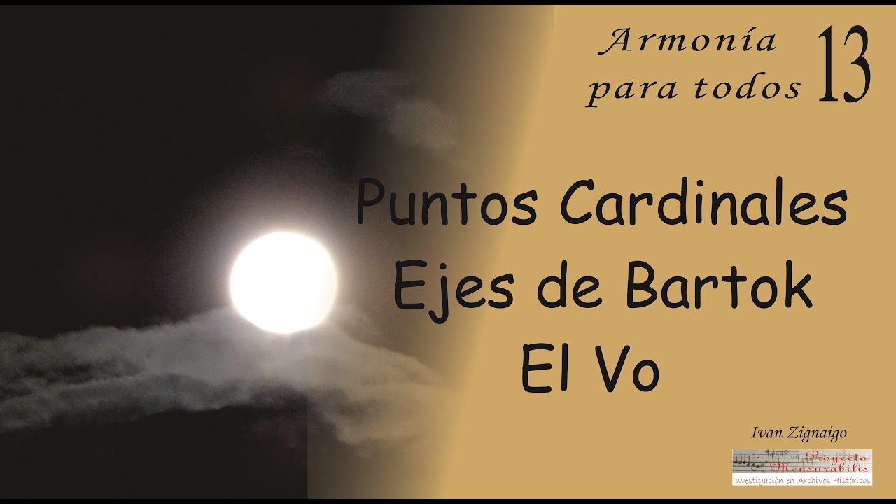 ARMONÍA PARA TODOS 13 - Puntos Cardinales - Ejes de Bartok - YouTube