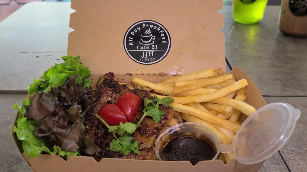 All Day Breakfast Cafe 21 around Arab Street Area - YouTube