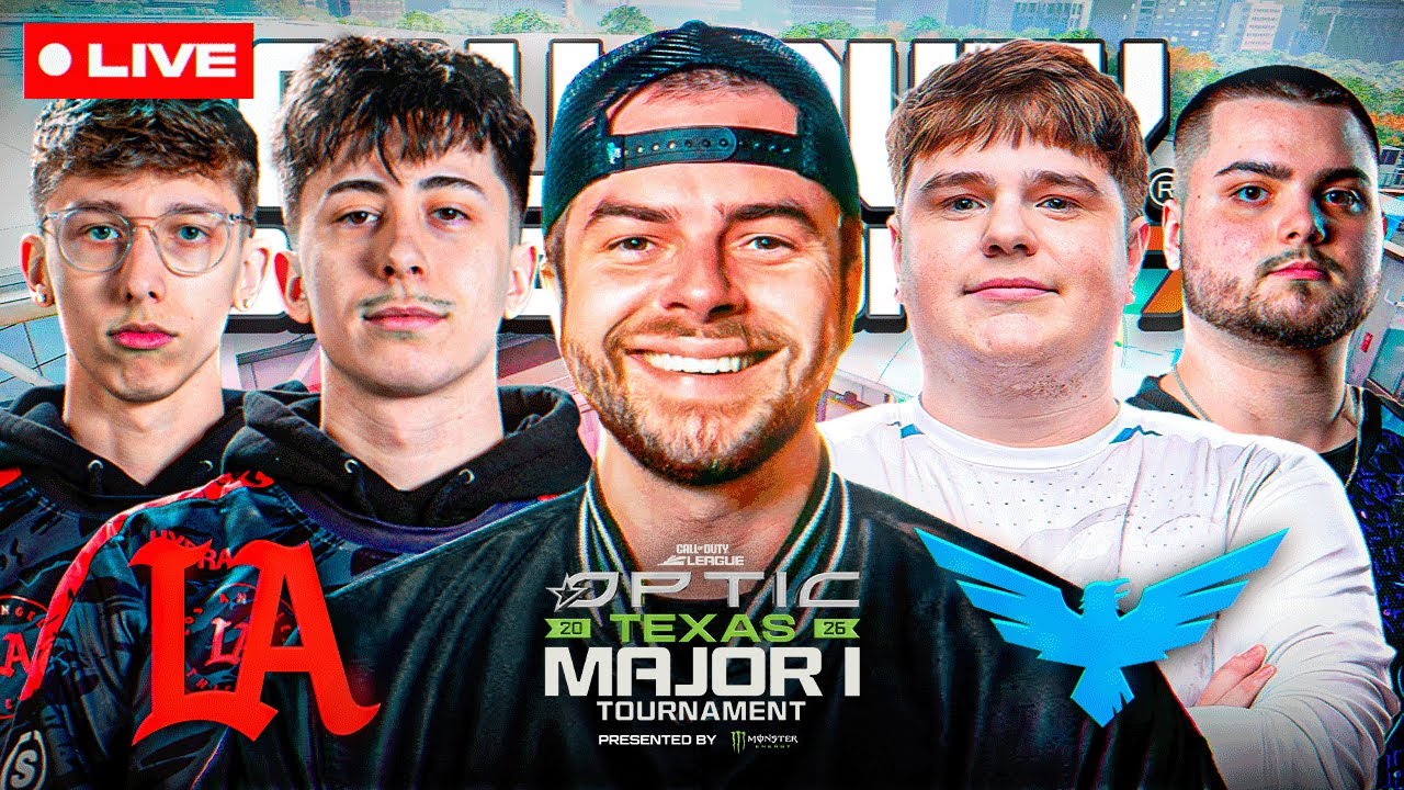 THIEVES W 🏆 OPTIC VS FALCONS - CDL MAJOR 1 WATCH PARTY 🏆 100T NADESHOT ...